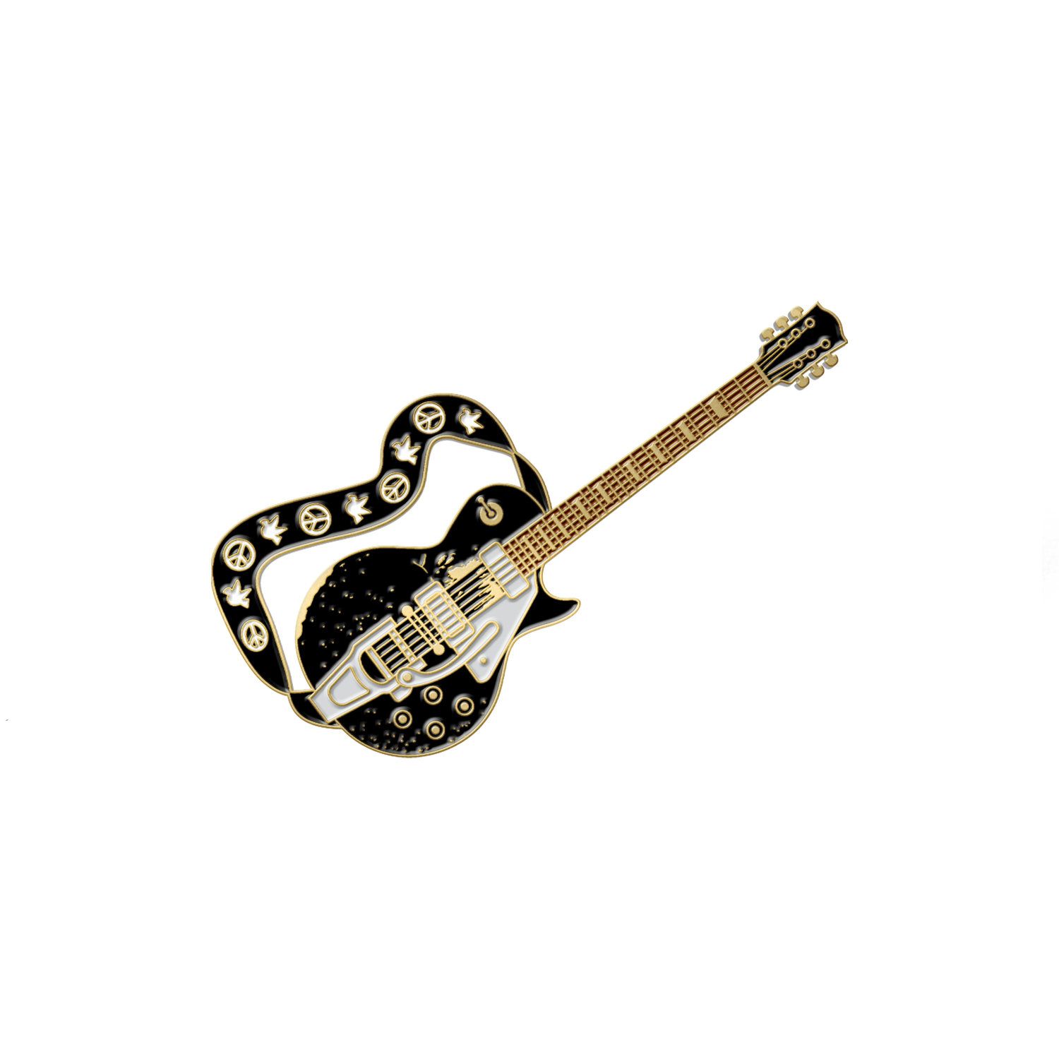 Old Black Enamel Pin | Neil Young US Official Store